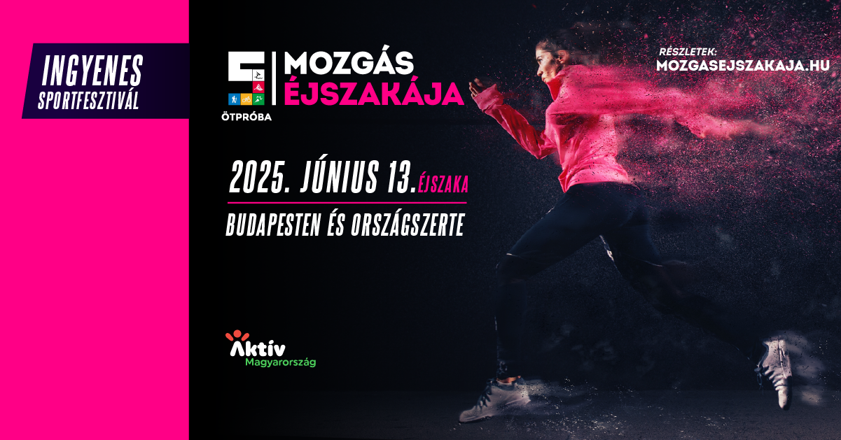 MOZGÁS ÉJSZAKÁJA DUNAFÖLDVÁR 2025 - Part-Oldalak Kulturális Egylet